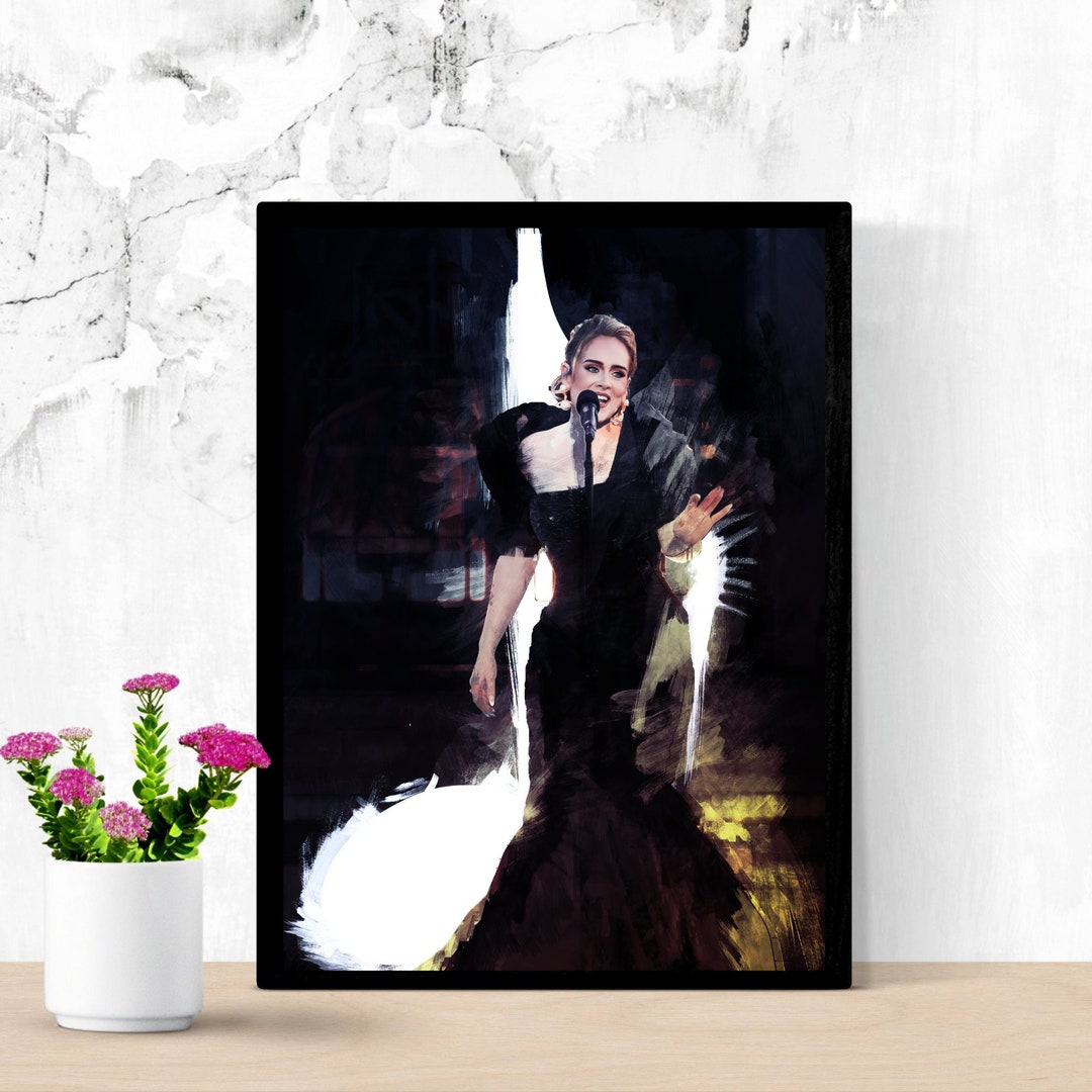 Adele Digital Poster (A2 A3 A4) Adele, - Etsy