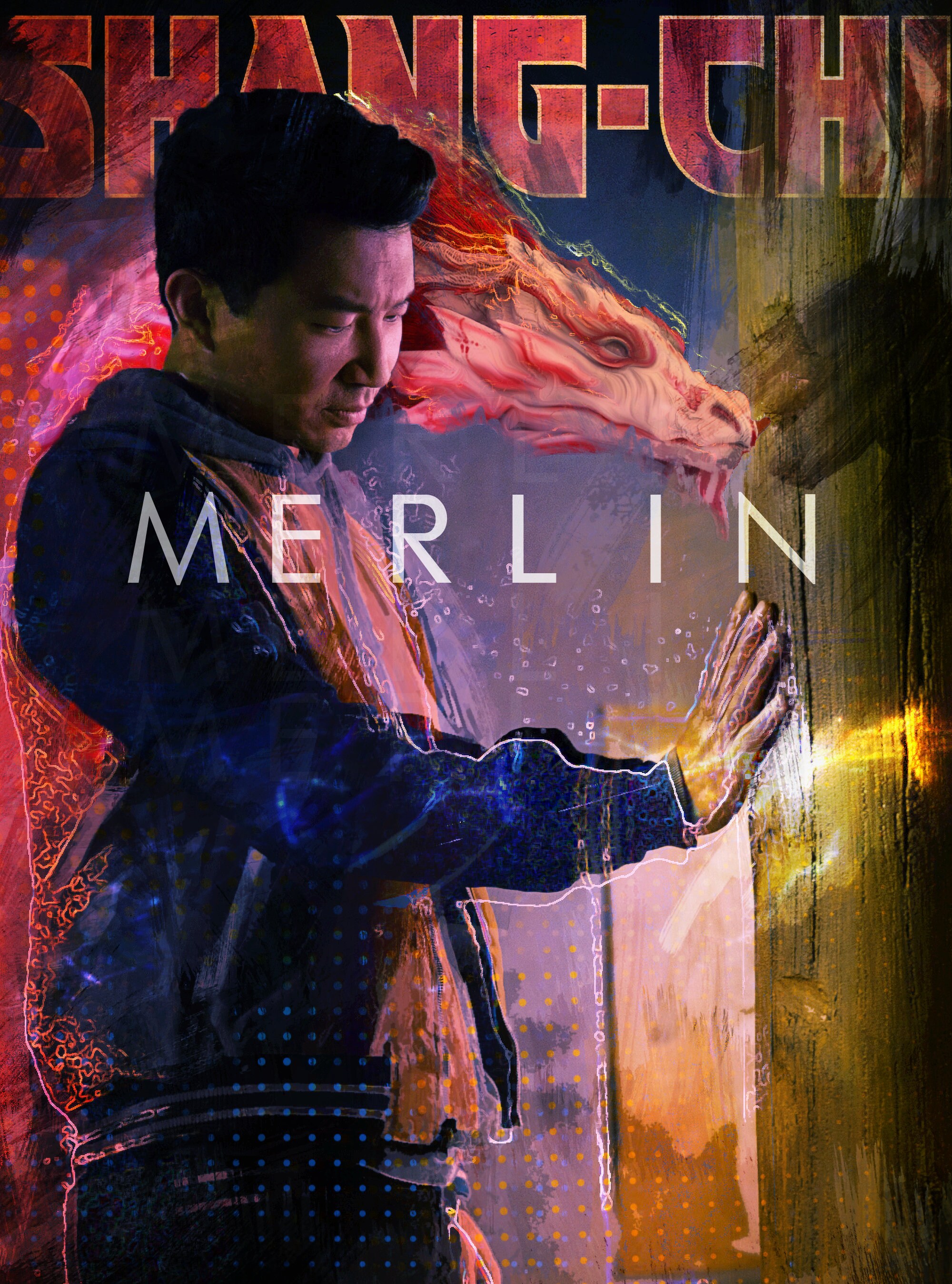 Shang-chi Digital Poster A2 A3 A4 Simu Liu Ten Rings 10 - Etsy