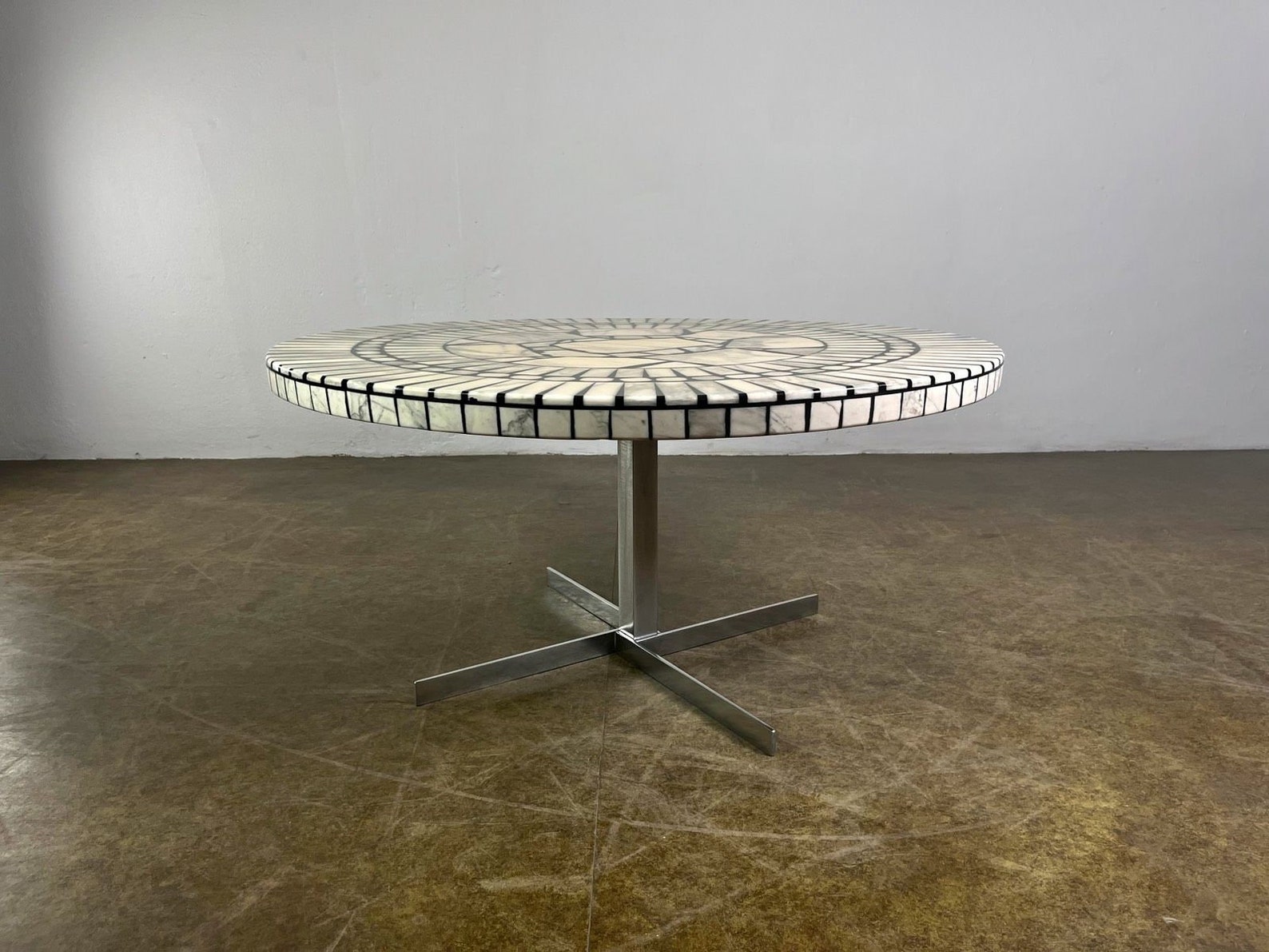 Coffee Table Heinz Lilienthal Mosaic Marble 1960 - Etsy