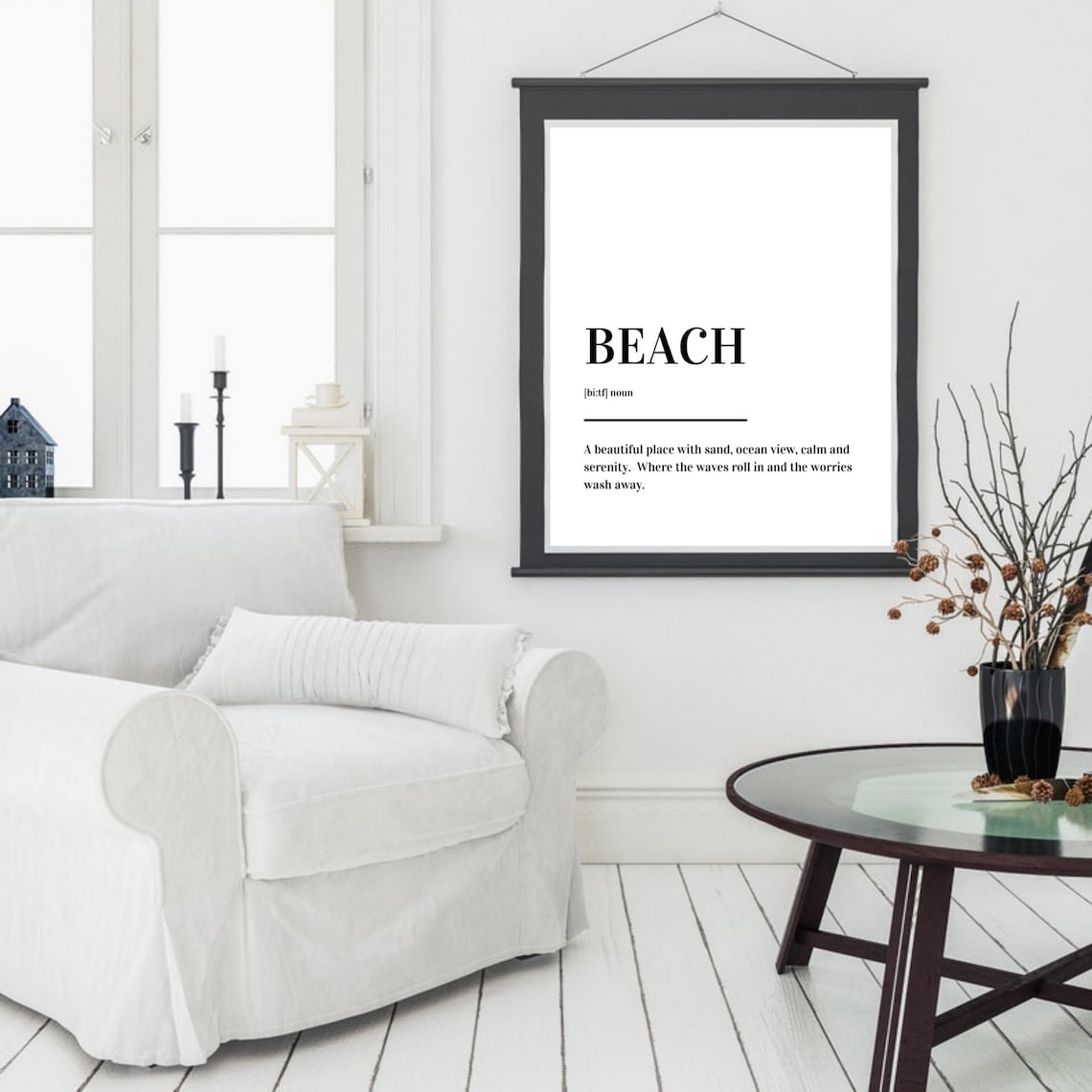 Beach Definition Print Poster - Etsy