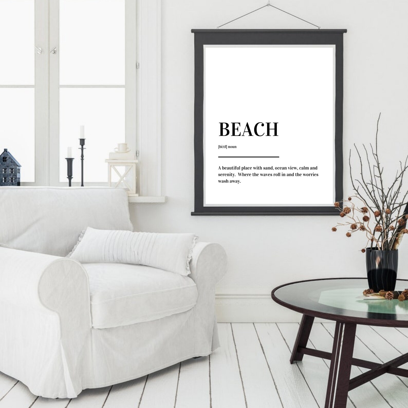 Beach Definition Print Poster - Etsy