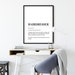 Hairdresser Definition Print Poster - Etsy