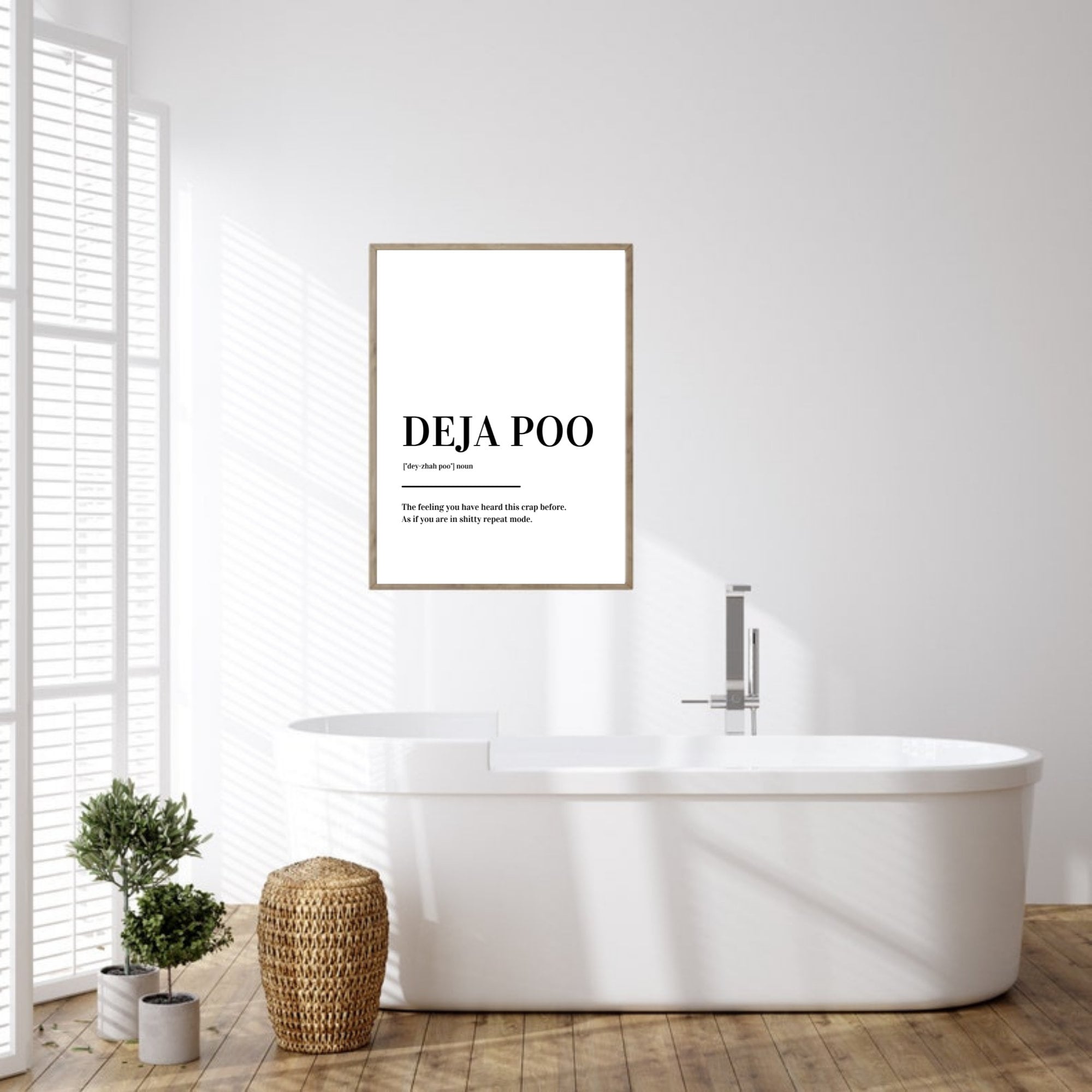 Deja Poo Definition Print Poster - Etsy