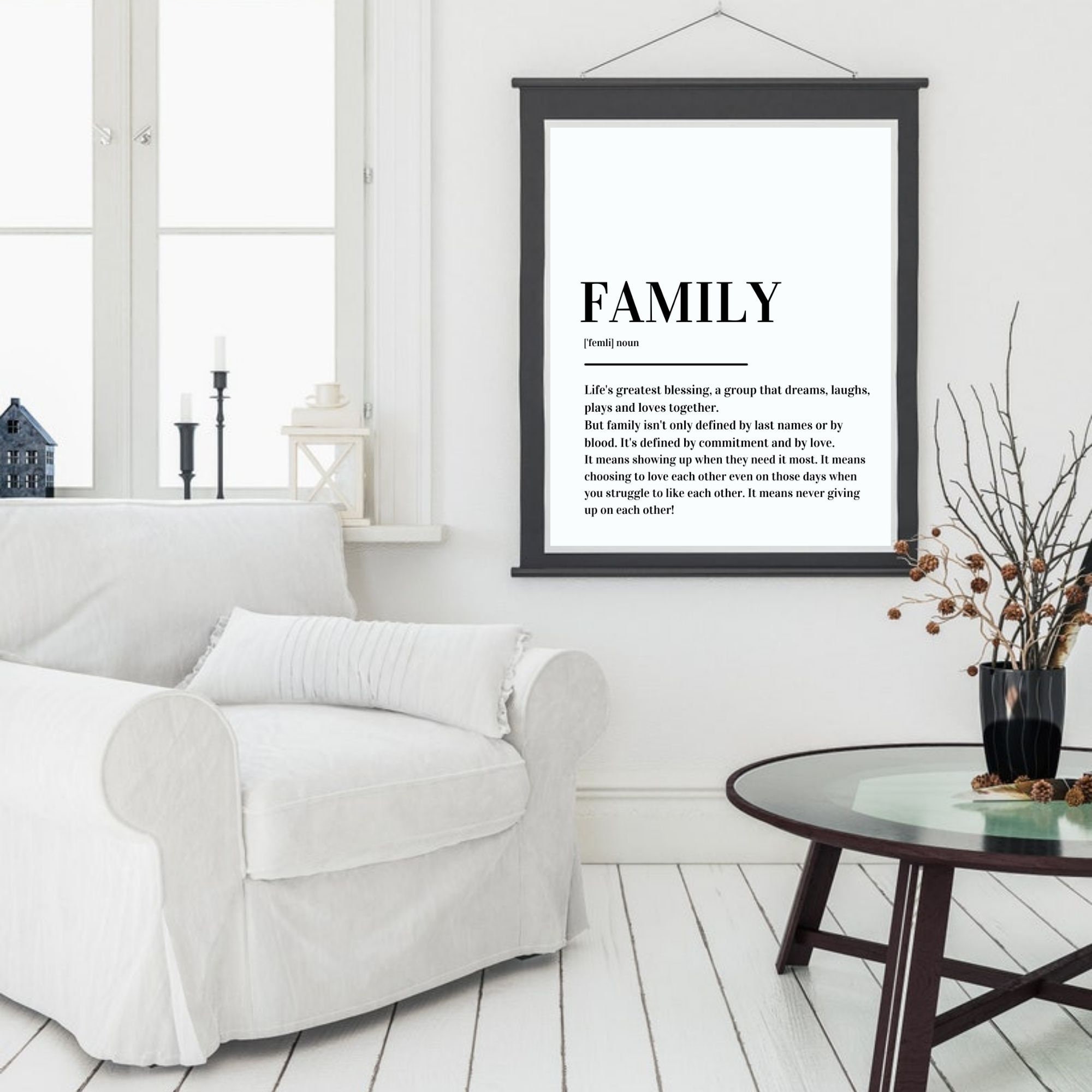 Family Definition Print Poster - Etsy
