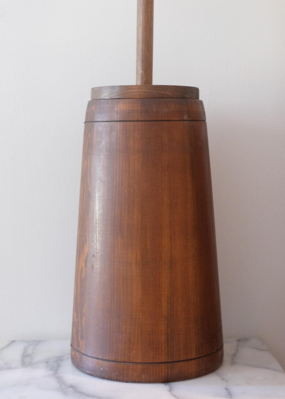 Vintage Wooden Butter Churn, Vintage Farmhouse Tools/decor, Cottage ...
