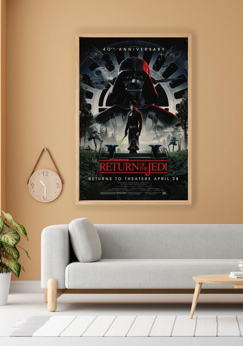 Star Wars:classic Movie Vintage Digital Download Vintage Downloadable Poster - Etsy