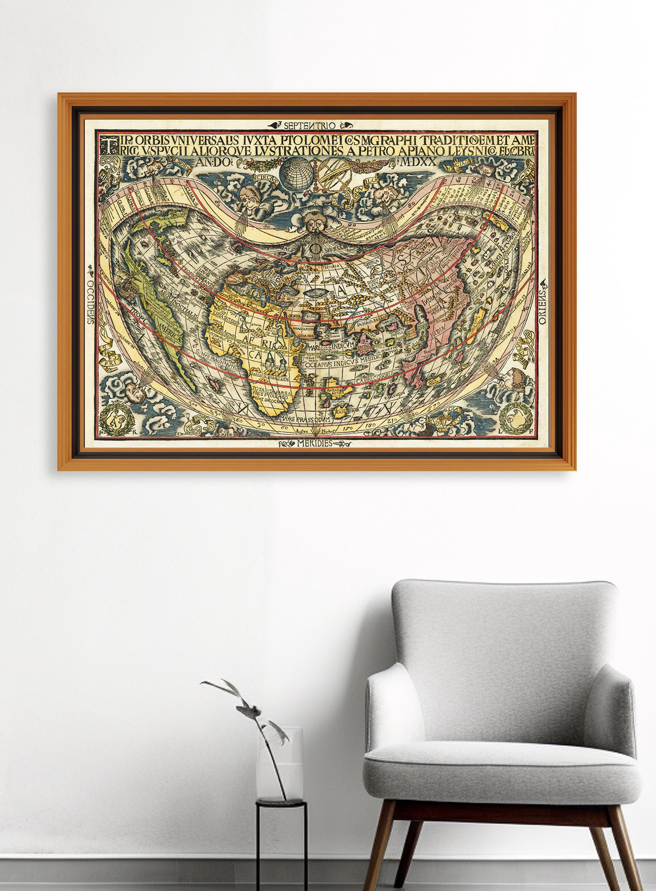 Nostalgic Digital Map,vintage Map Prints,old World,retro Map,historical ...