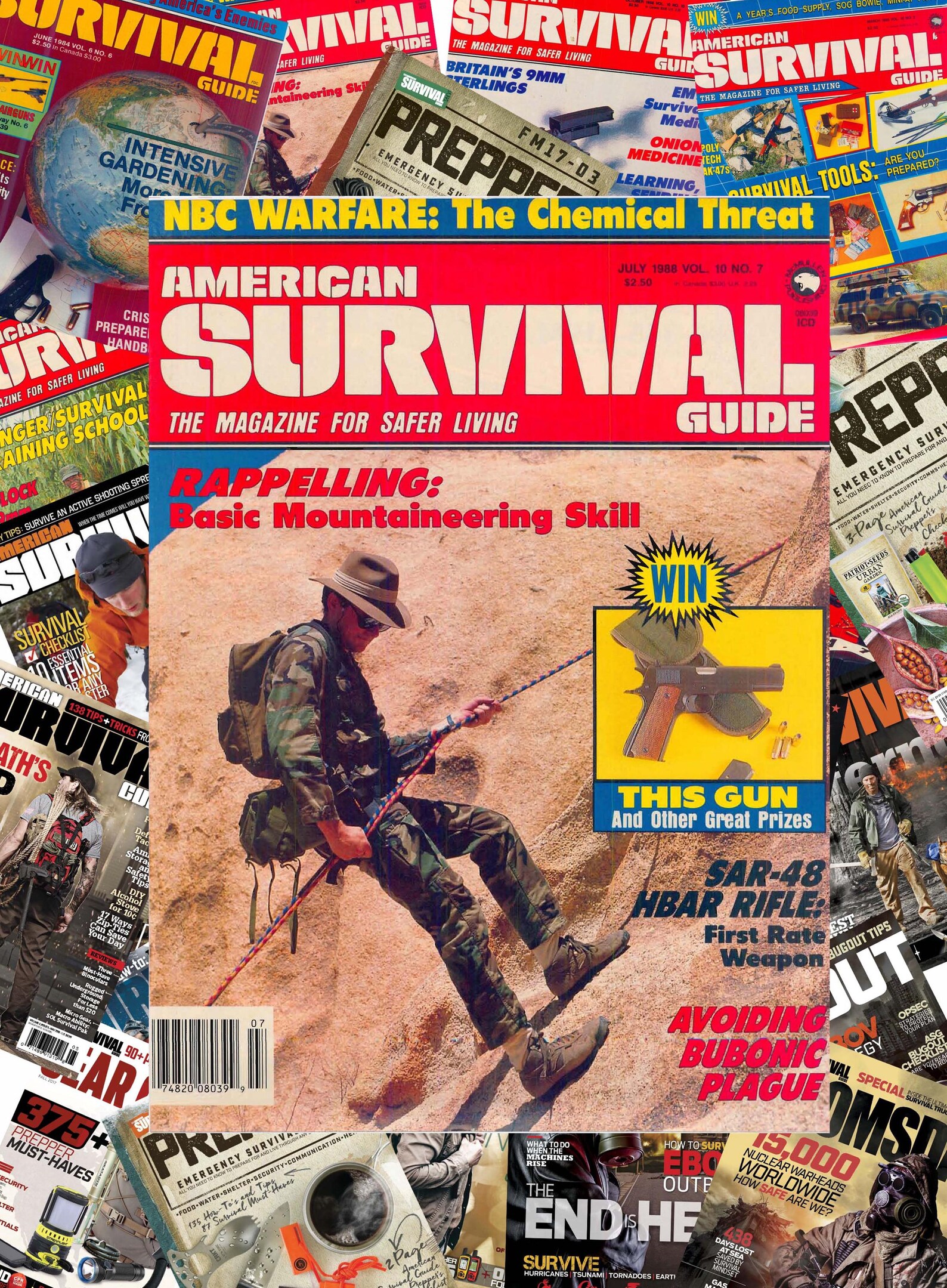 Survival Magazine Bundle: Prepper Bug Out Guide, American Survivalist ...