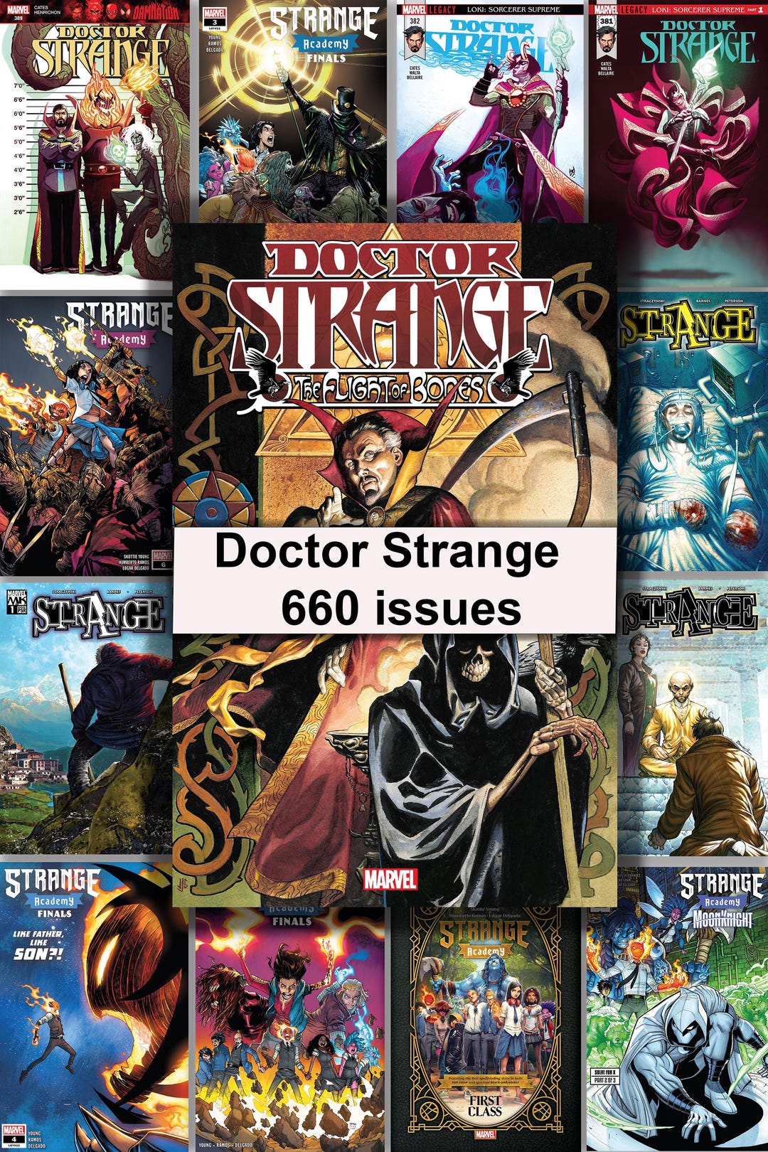 Dr Strange: Complete Comic Collection Digital PDF Vintage & Modern ...