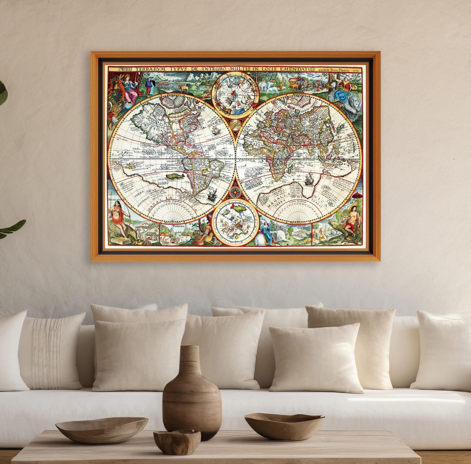 Nostalgic Digital Map,vintage Map Prints,old World,retro Map,historical ...