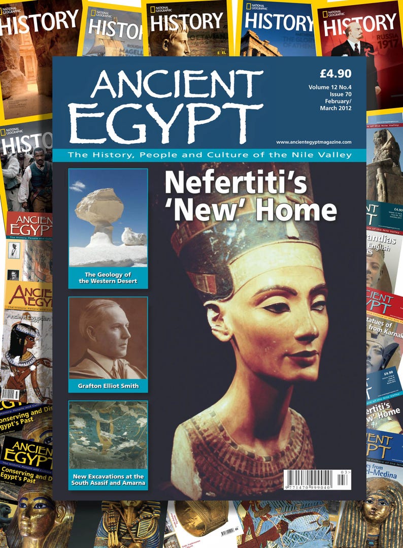 National Geographic History Magazine Collection: Ancient Egypt, 170 ...