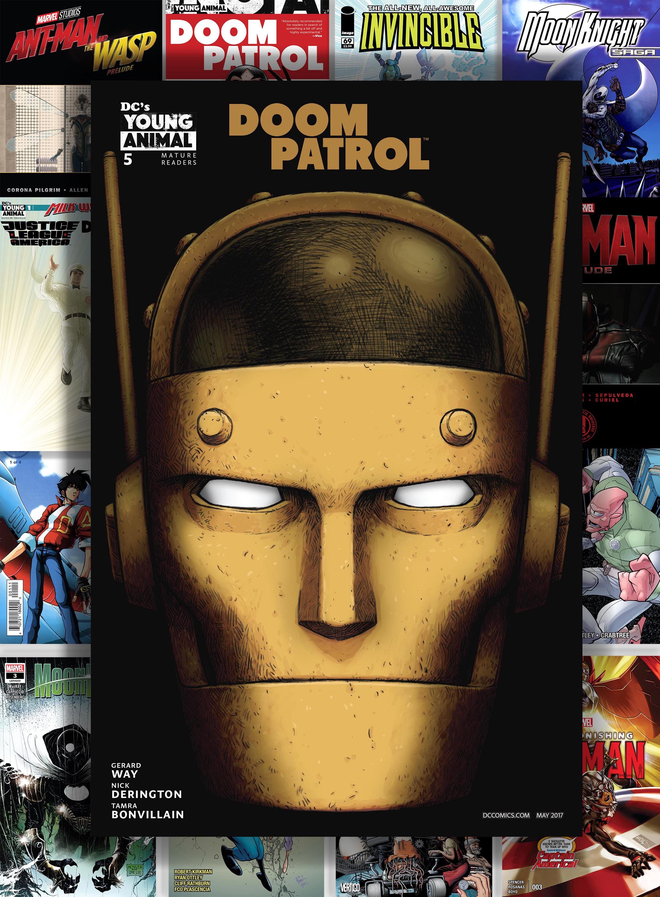 Robotech:ant-man,doom Patrol,invincible,moon Knight Digital Magazin ...