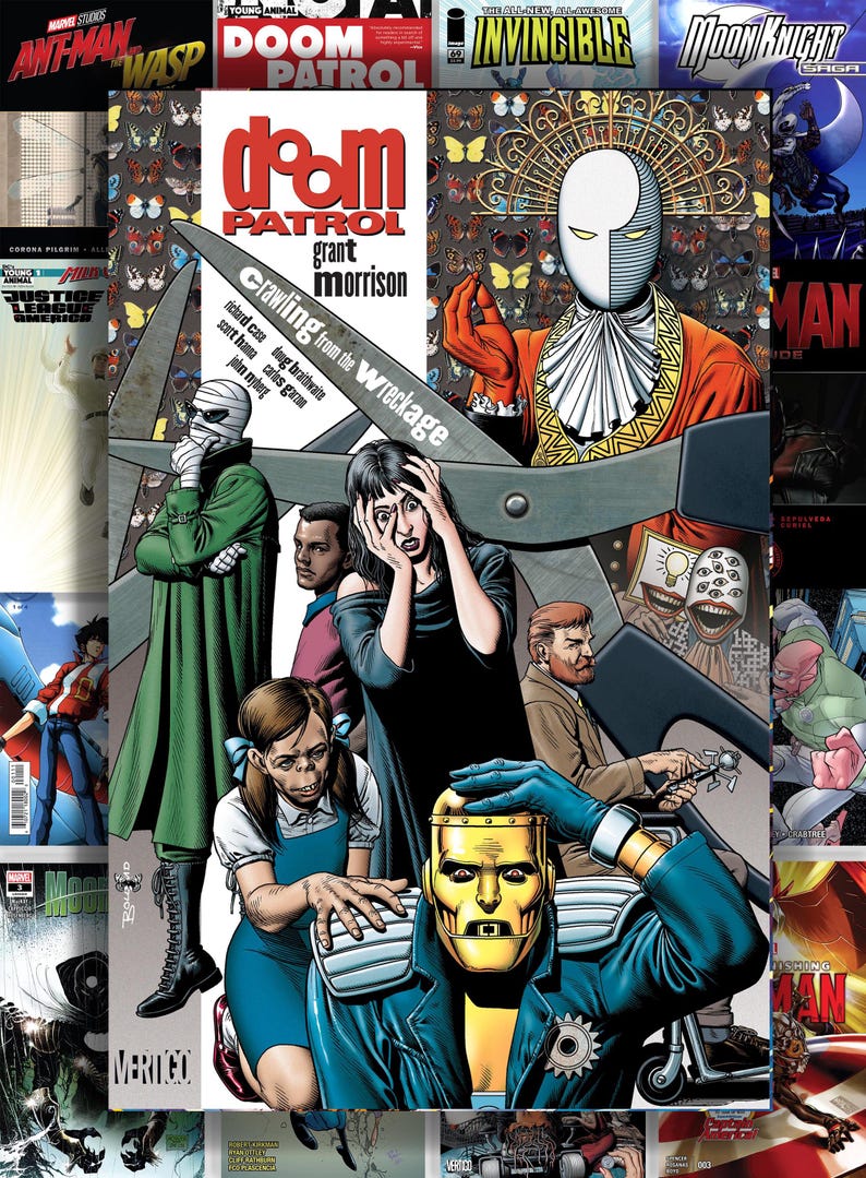 Robotech:ant-man,doom Patrol,invincible,moon Knight Digital Magazin ...
