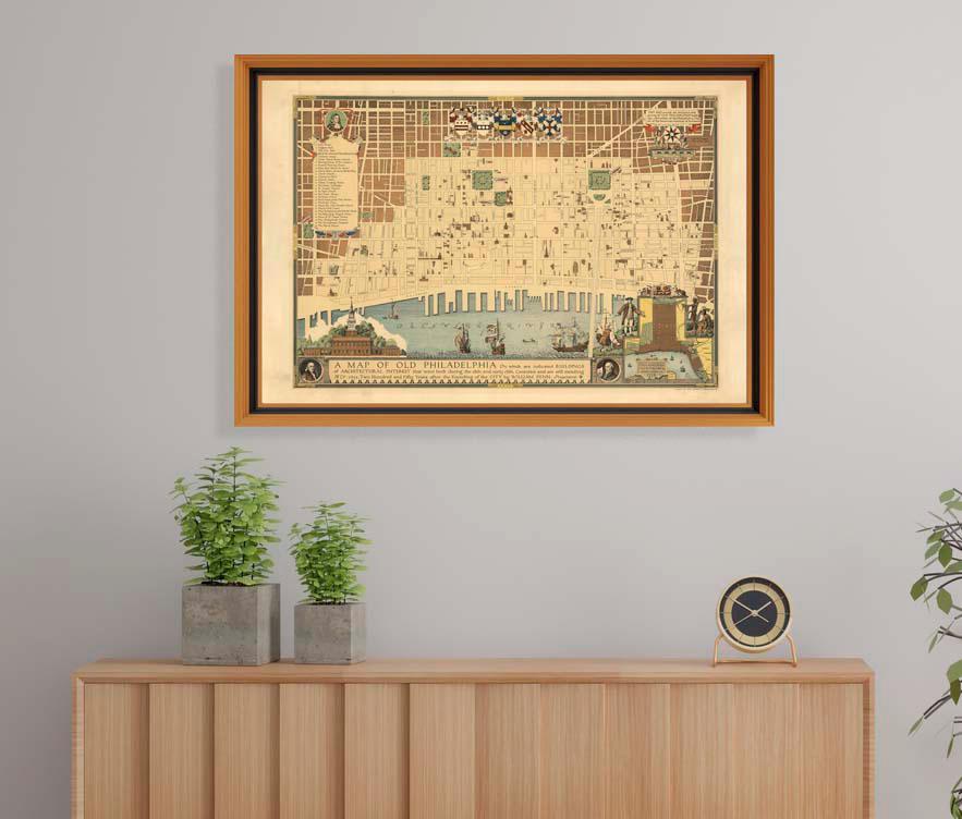 Nostalgic Digital Map,vintage Map Prints,old City,retro Map,historical ...