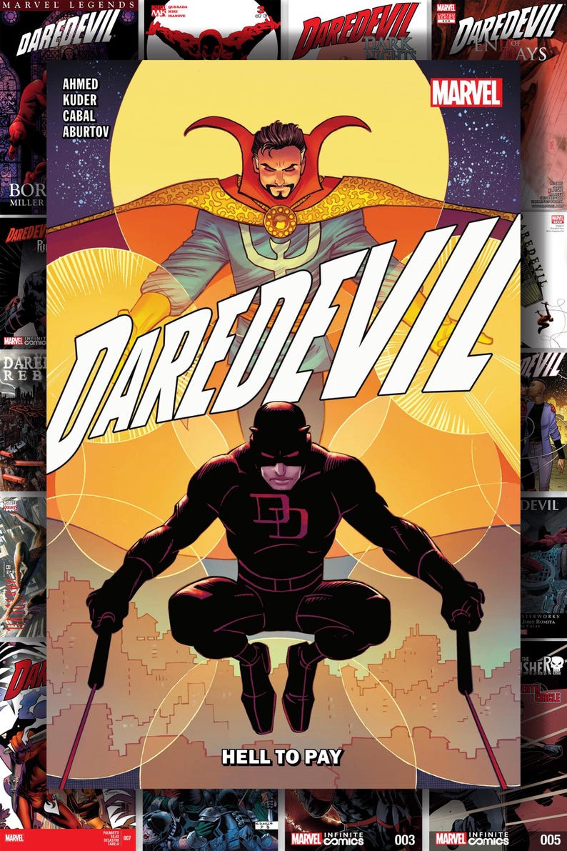 Daredevil Comic Collection: 1250 Issues (digital PDF Archive) - Etsy
