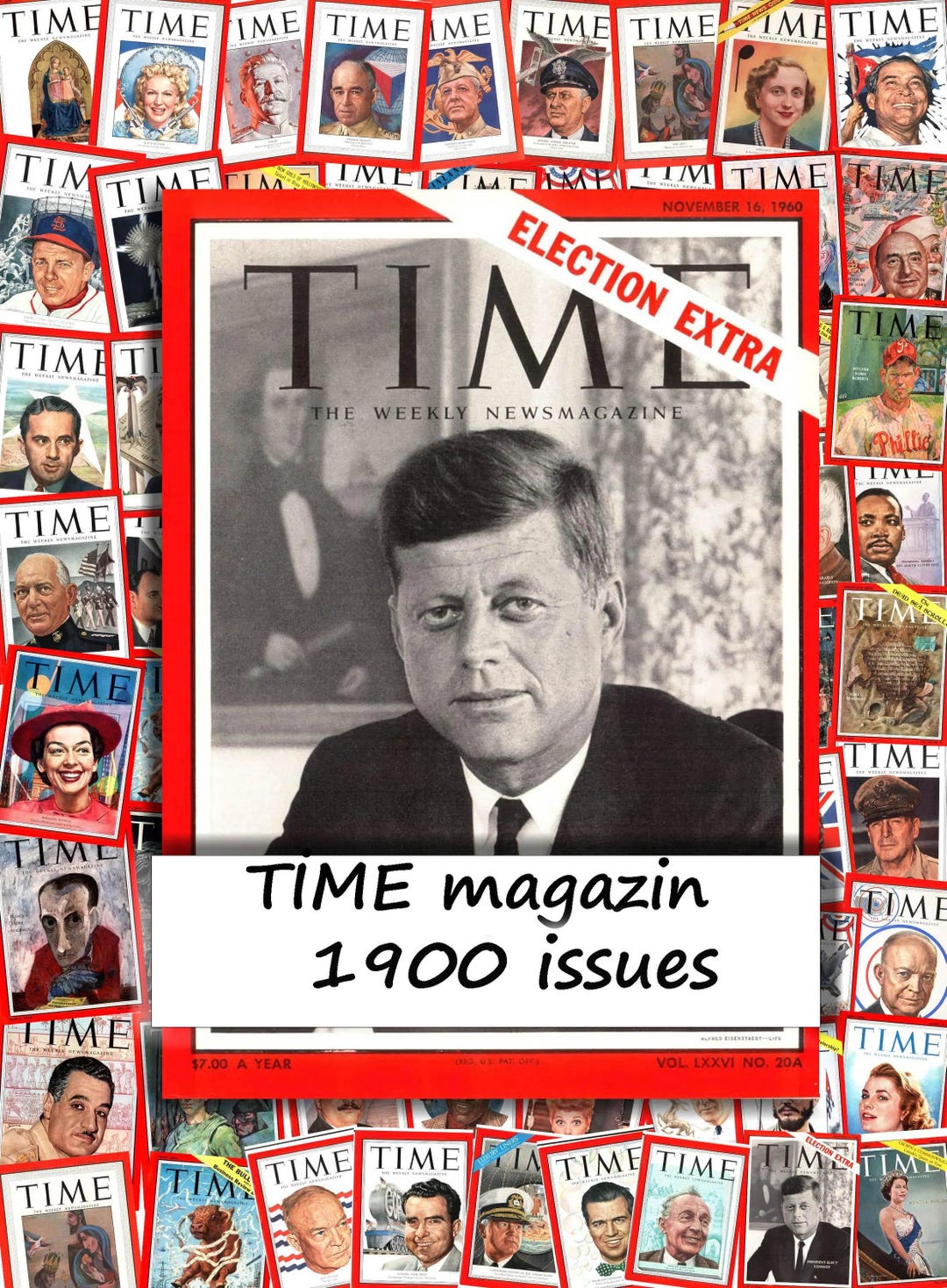 Vintage TIME Magazine Collection, 1950-1991 (PDF Download) - Etsy