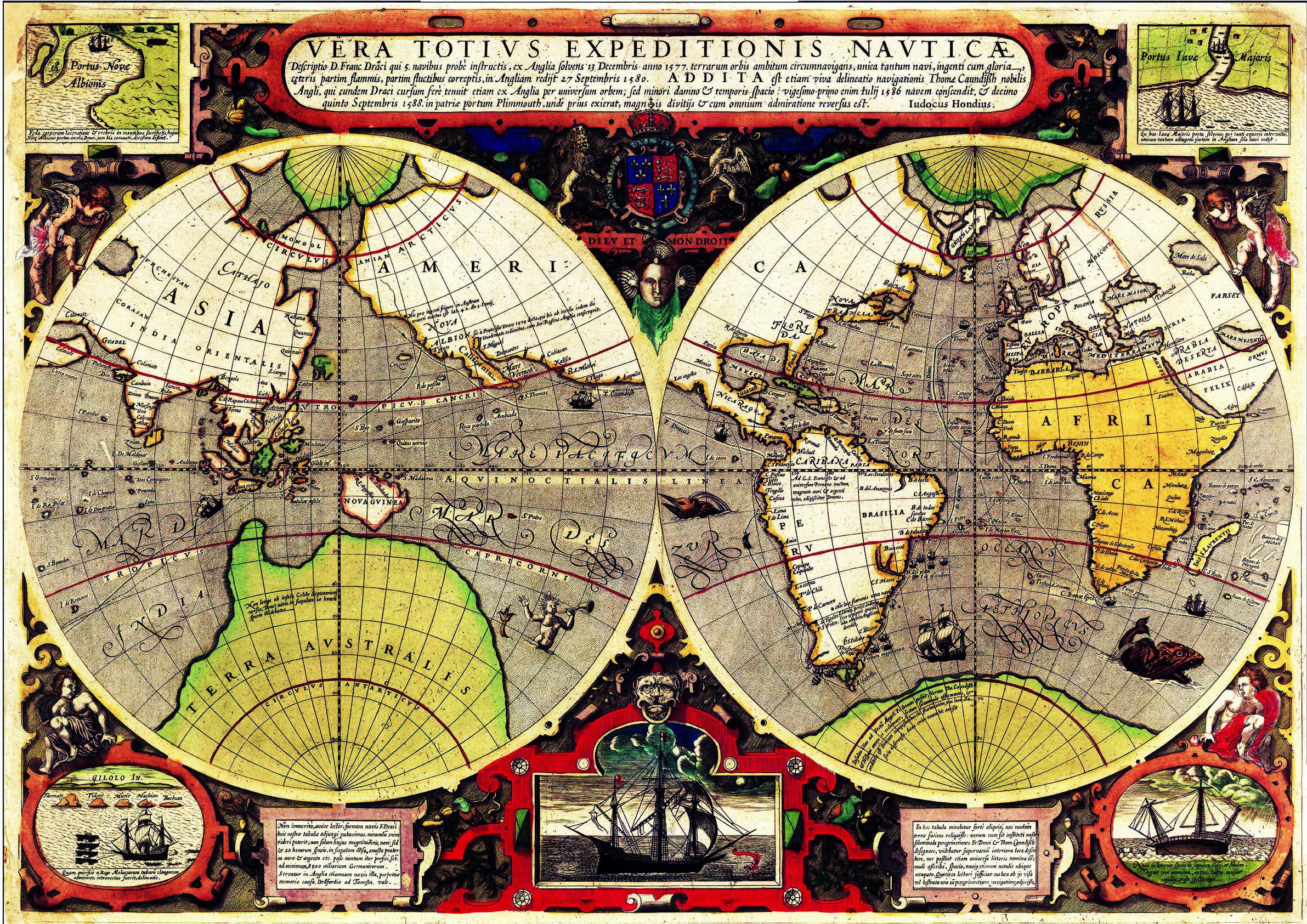 Nostalgic Digital Map,vintage Map Prints,old World,retro Map,historical ...