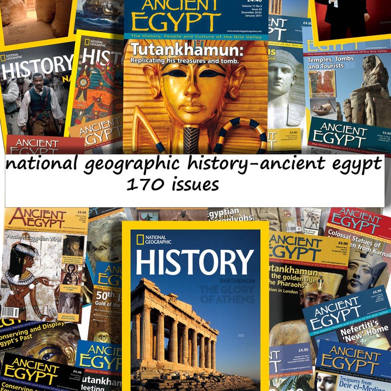 Egyptian Magazines - Etsy