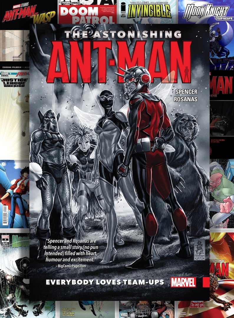 Robotech:ant-man,doom Patrol,invincible,moon Knight Digital Magazin ...