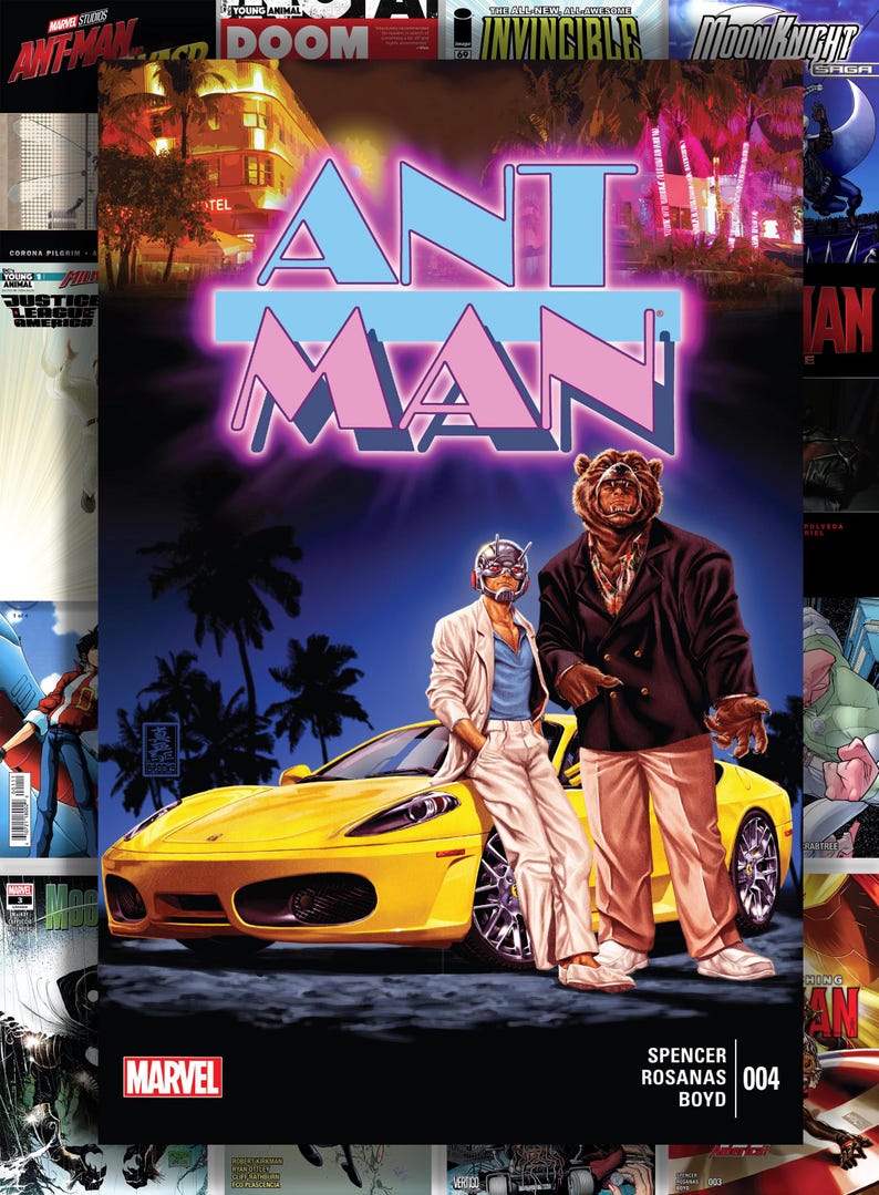 Robotech:ant-man,doom Patrol,invincible,moon Knight Digital Magazin ...