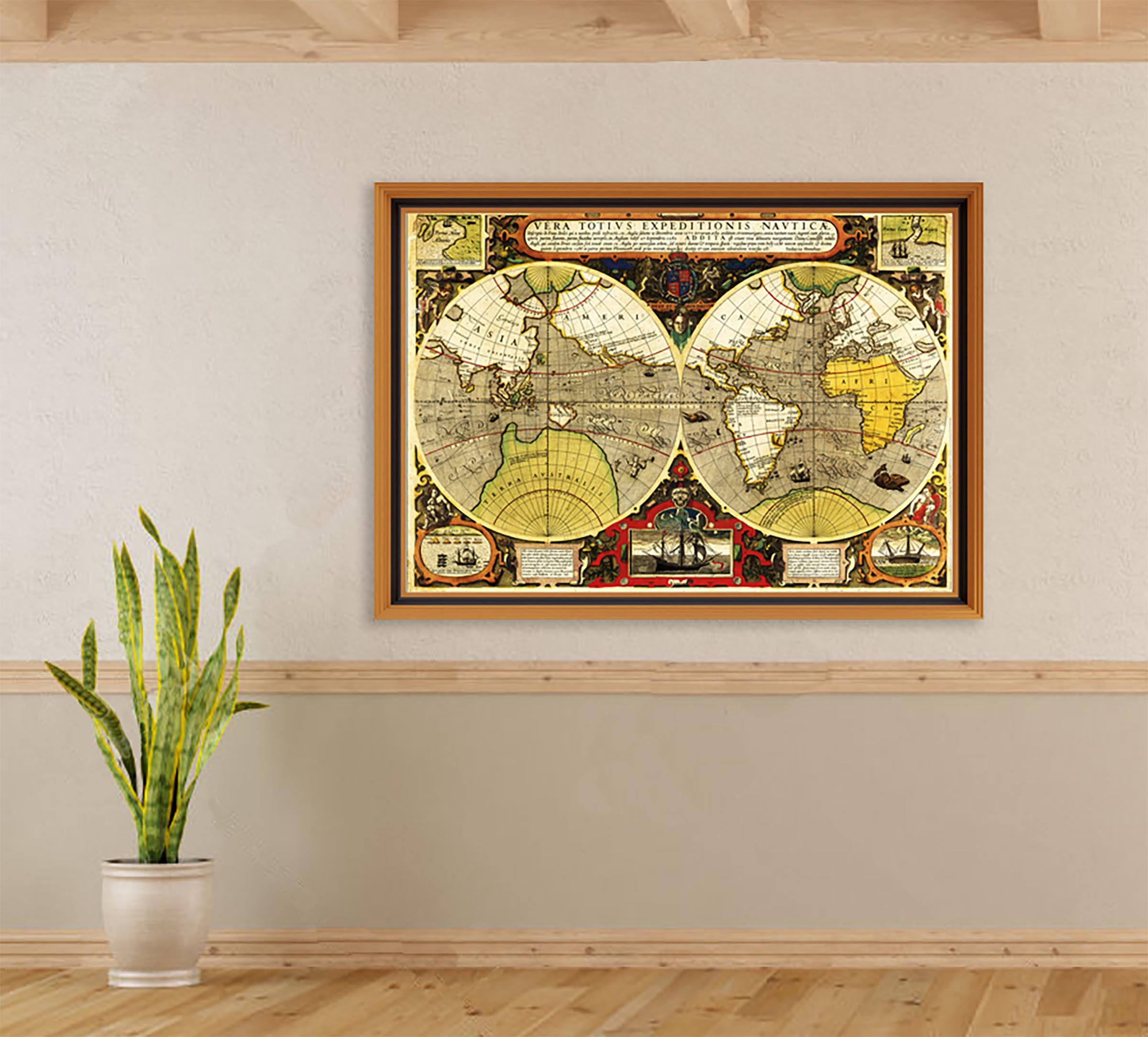 Nostalgic Digital Map,vintage Map Prints,old World,retro Map,historical ...