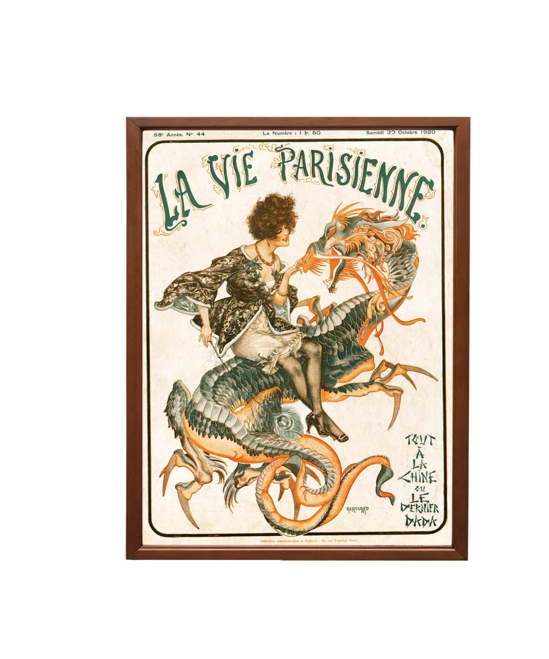 Printable_la Vie Parisienne_the Parisian Life_ Vintage Magazine Covers ...