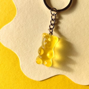 Super Realistic Big Gummy Bear Key Chain - Etsy
