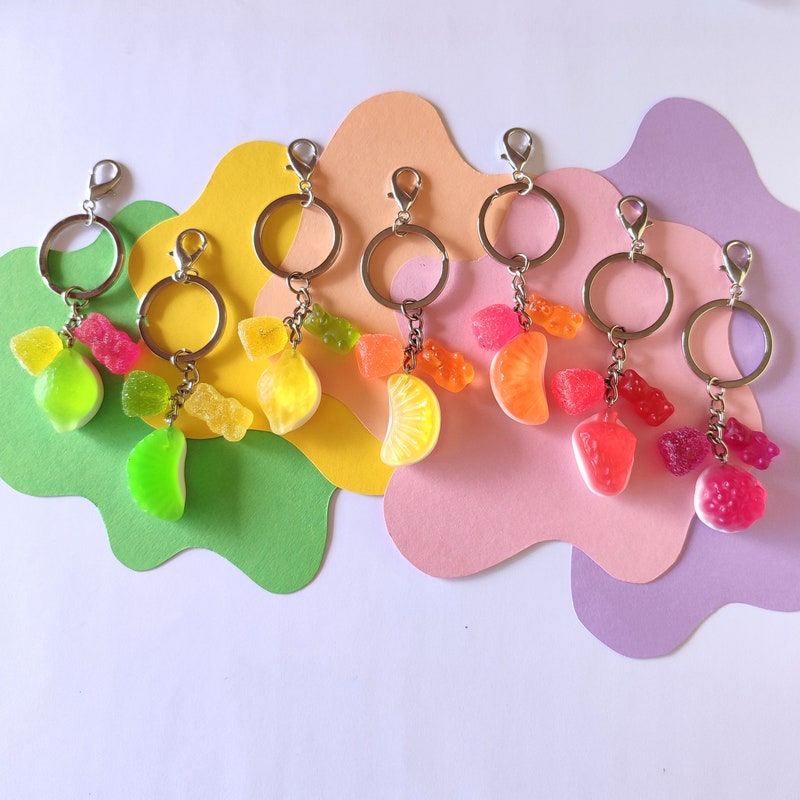 Candy Keychain - Etsy