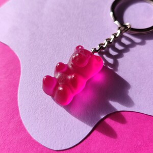 Super Realistic Big Gummy Bear Key Chain - Etsy