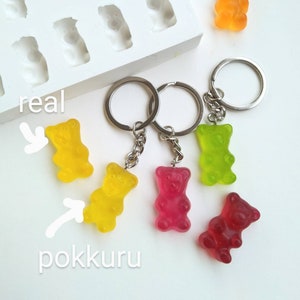 Super Realistic Big Gummy Bear Key Chain - Etsy