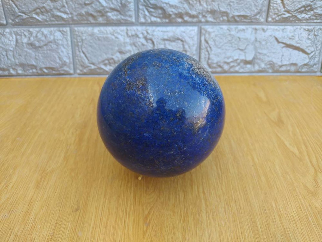 2200g Lapis Lazuli Ball, Blue Crystal, Lapis Lazuli Crystal, Gemstone ...