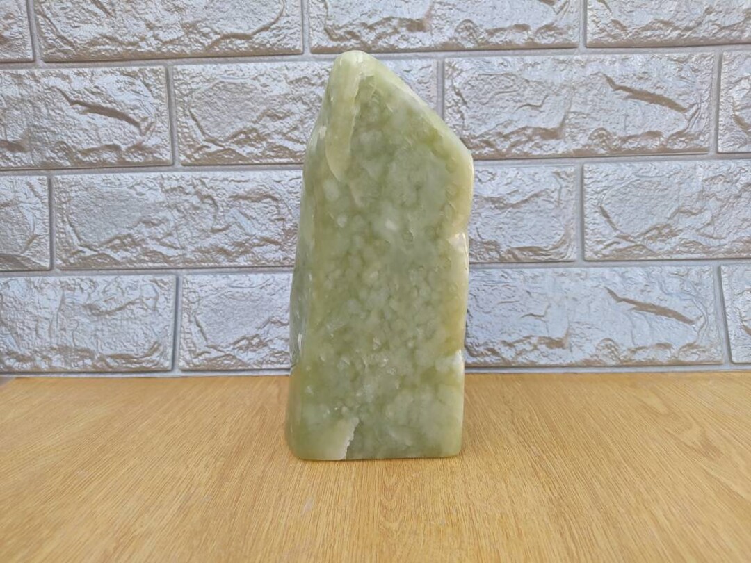 2056g Green Jade Freeform, Polished Jade, Nephrite Jade, Jadeite ...
