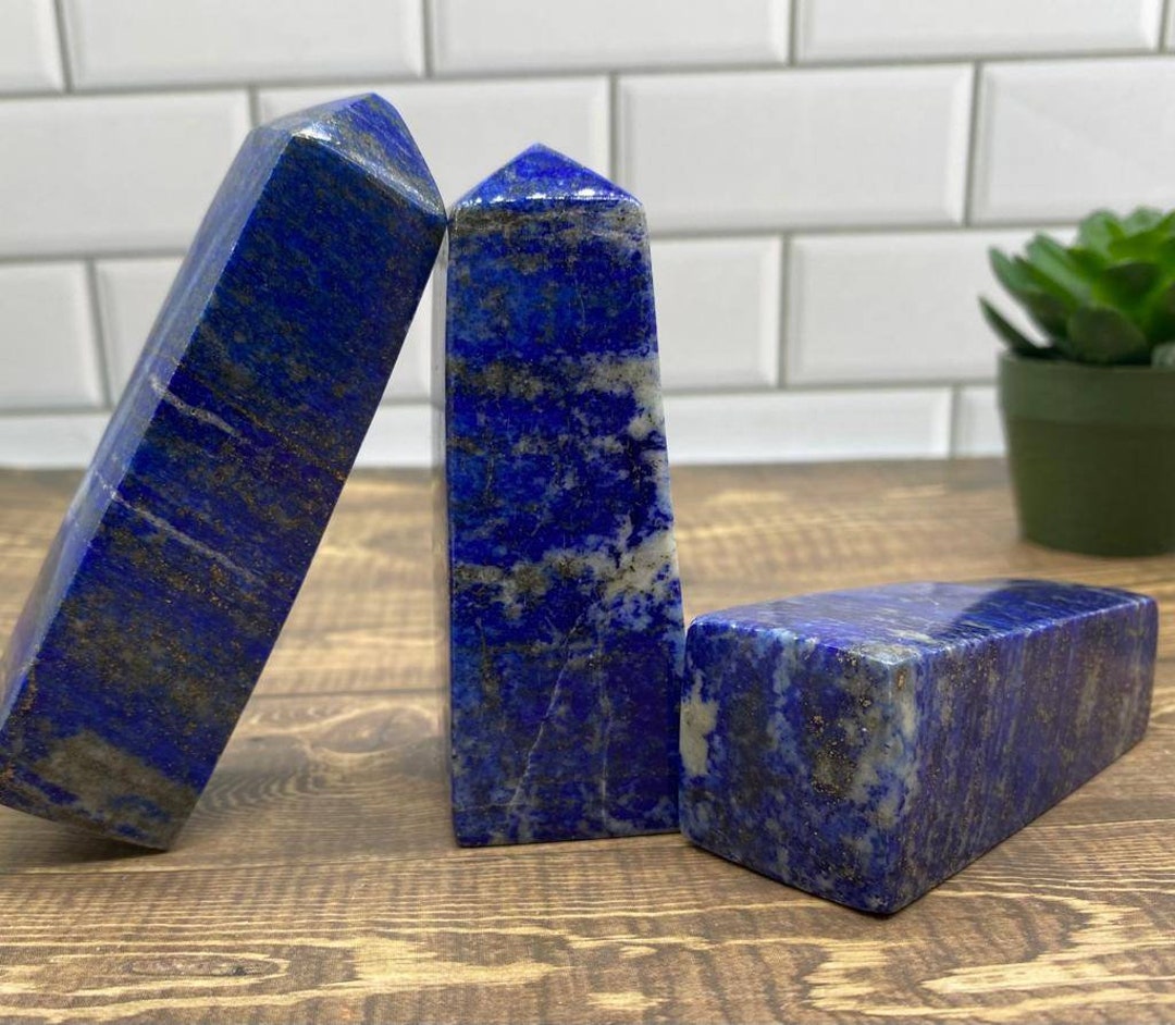 Lapis Lazuli Towers | Lapis Lazuli Towers for Home Decor | Natural ...