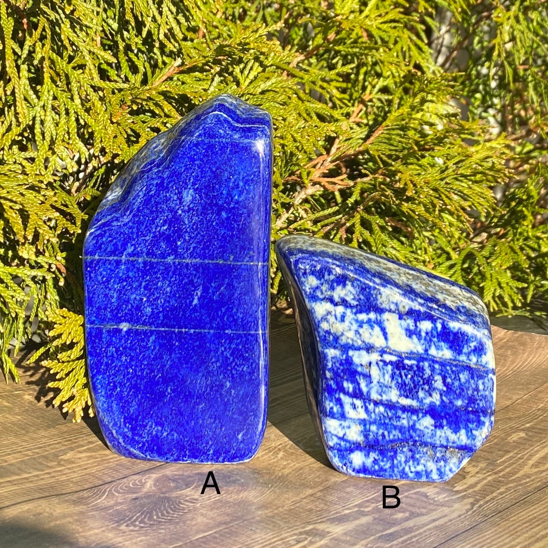 AAA Lapis Lazuli Freeform, Lapis Freeform, Polished Tumble, Lapis Palm ...