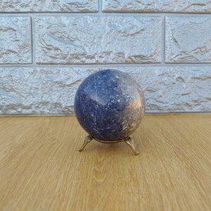 509g Lapis Lazuli Ball, Lapis Lazuli Sphere Crystal Ball Gift for Her ...