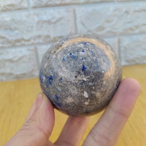 509g Lapis Lazuli Ball, Lapis Lazuli Sphere Crystal Ball Gift for Her ...
