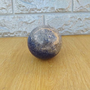 509g Lapis Lazuli Ball, Lapis Lazuli Sphere Crystal Ball Gift for Her ...