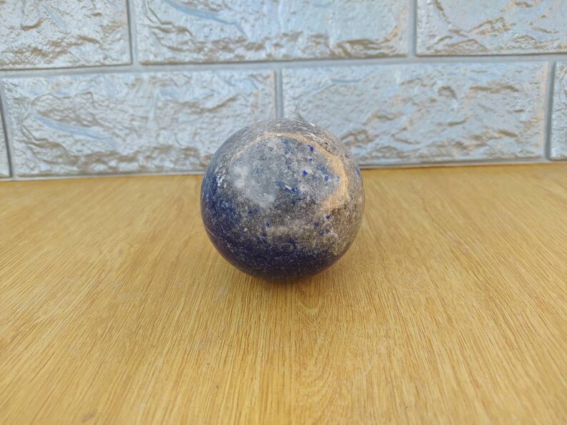 509g Lapis Lazuli Ball, Lapis Lazuli Sphere Crystal Ball Gift for Her ...