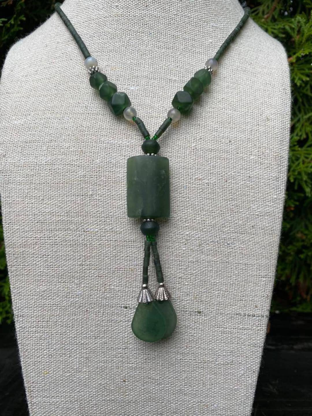 Unpolished Jade | Unpolished Jade Necklace | Beautiful Unpolished Jade ...