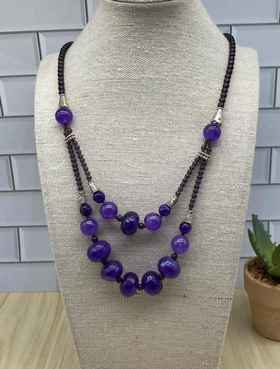 Amethyst Necklace | Natural Amethyst Necklace | Amethyst Necklace for ...
