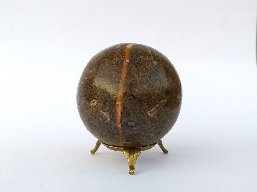 527. Grams Jasper Ball: Polychrome Serenity - Carving Gemstone Decor ...