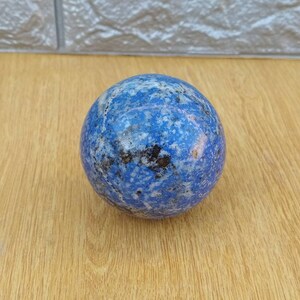 266g Lapis Lazuli Ball, Gemstone Sphere, Crystal Ball, Blue Gemstone ...