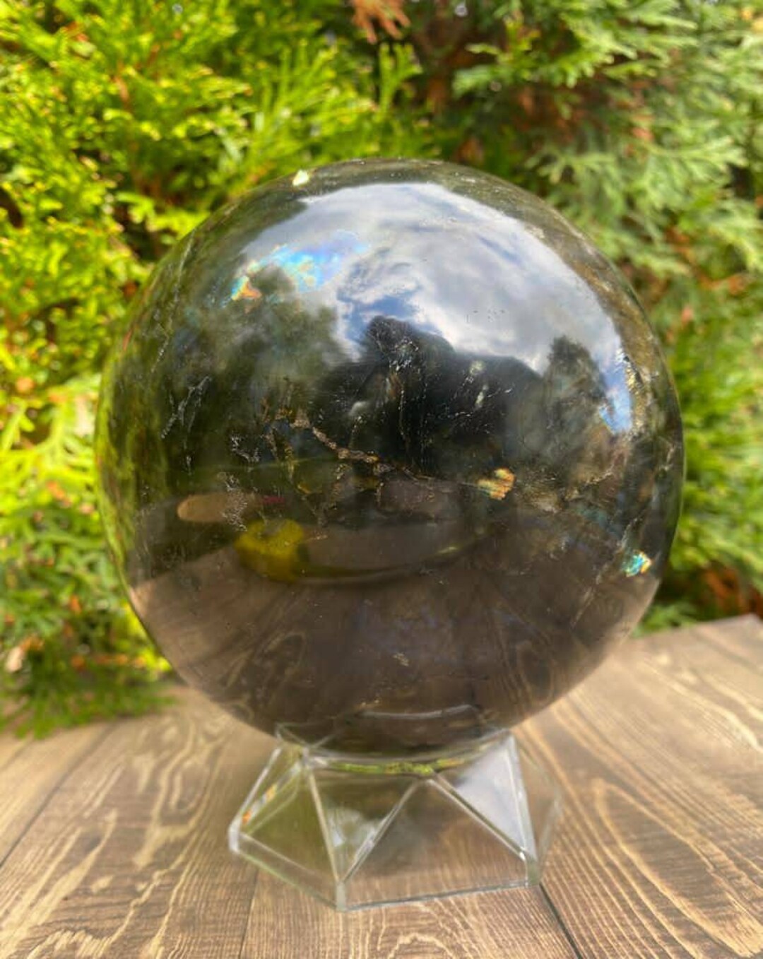 Labradorite Sphere | Original Labradorite Sphere Ball | Labradorite ...