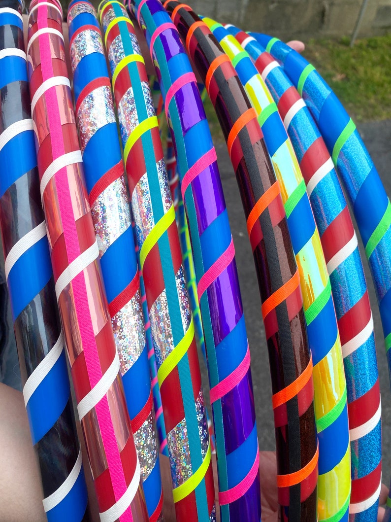 Kids' Hula Hoops, Toddler and Child Sizes, Multicolor, Decorative ...