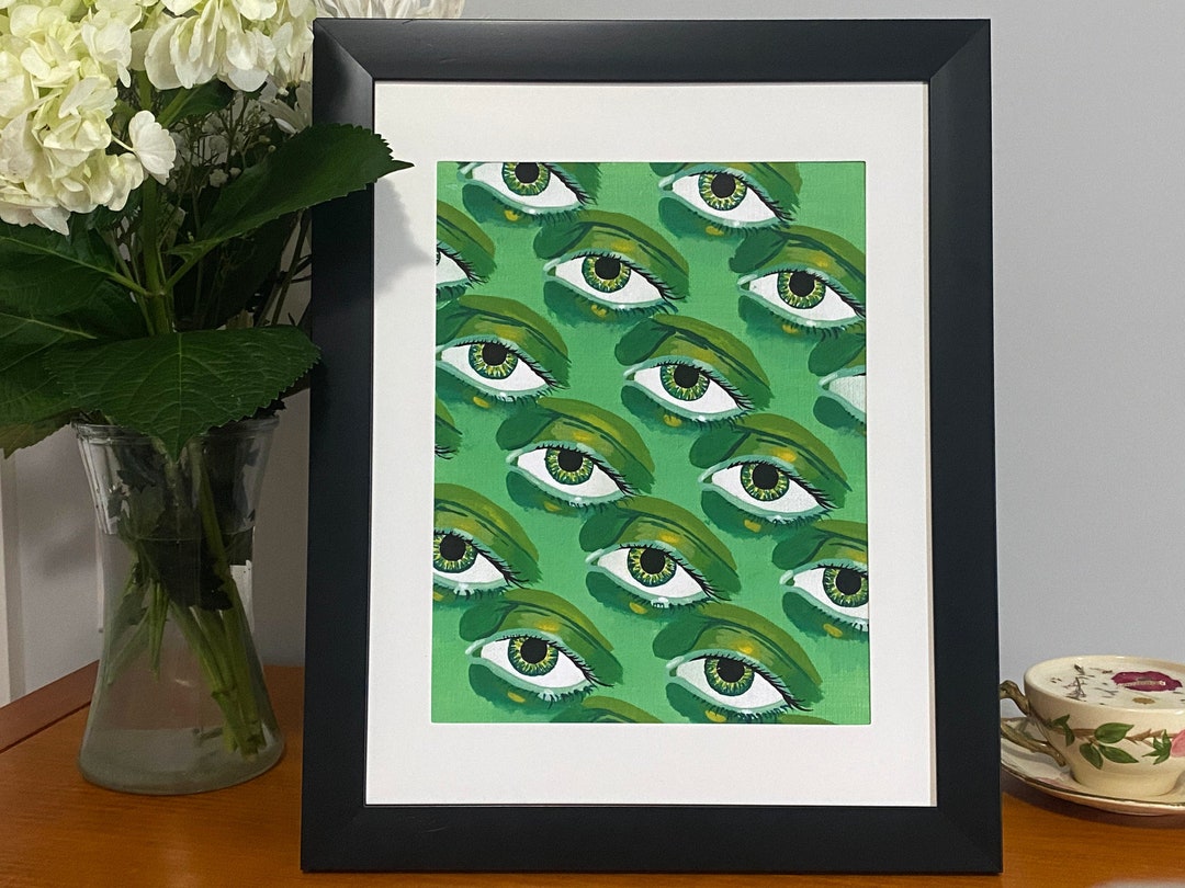 Gaze, Art Print on Inkjet Matte Photo Paper, 8.5 by 11 Inches - Etsy