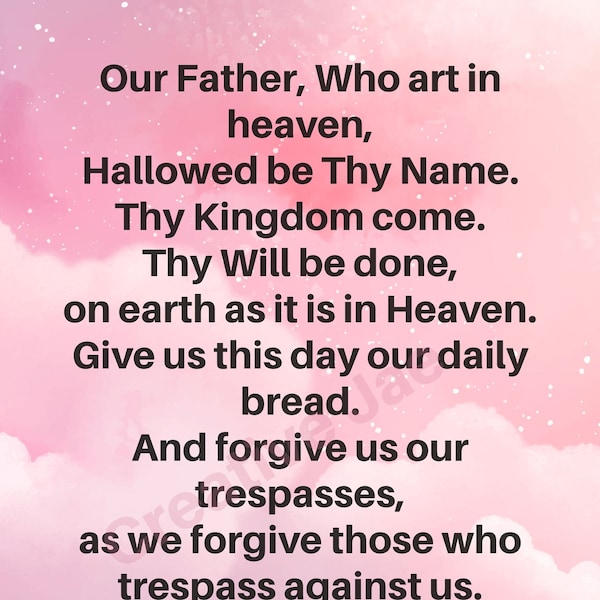 Our Father - Etsy
