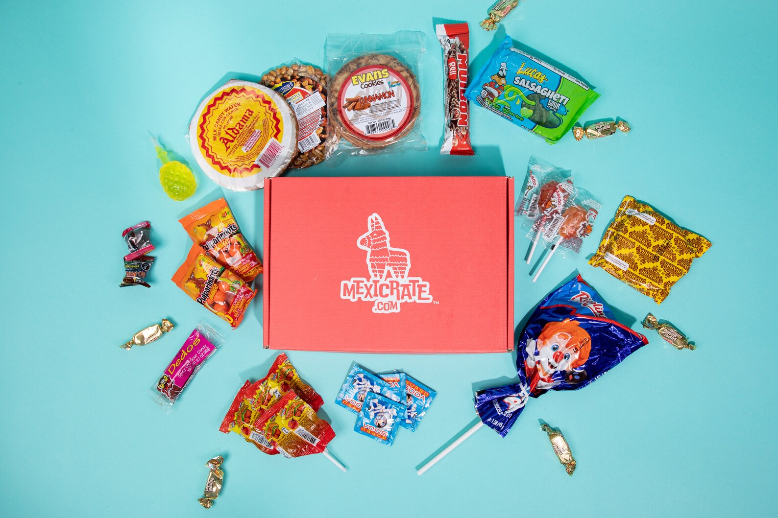 Mexican Candy Variety Box (mediana 25ct) of Spicy, Sour & Sweet Premium ...