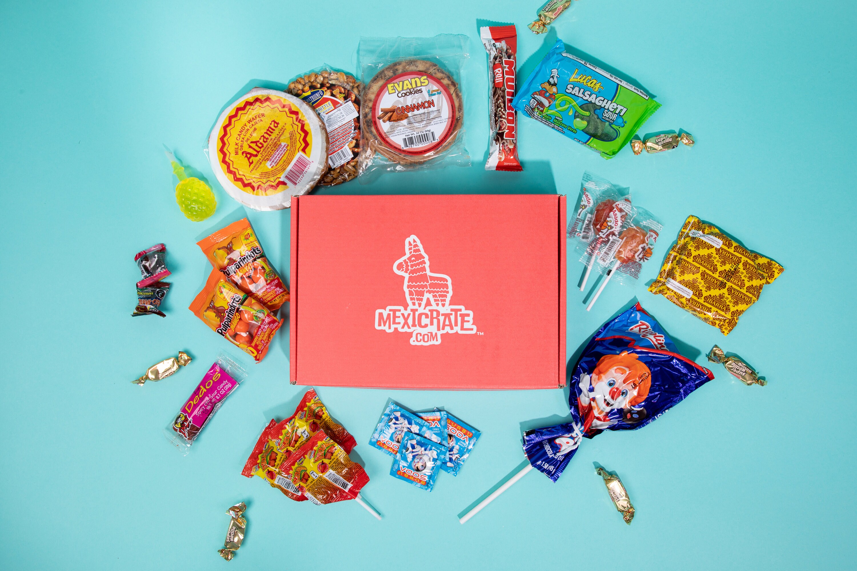 Mexican Candy Variety Box (mediana 25ct) of Spicy, Sour & Sweet Premium ...