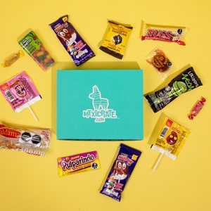 Mexican Candy Variety Box (pequeña 15ct) of Spicy, Sour & Sweet Premium ...