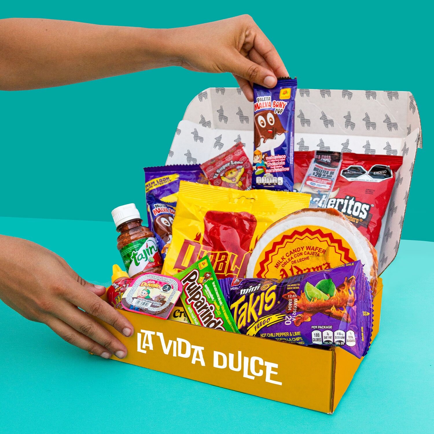 Mexican Candy Variety Box (grande 40ct) of Spicy, Sour & Sweet Premium ...